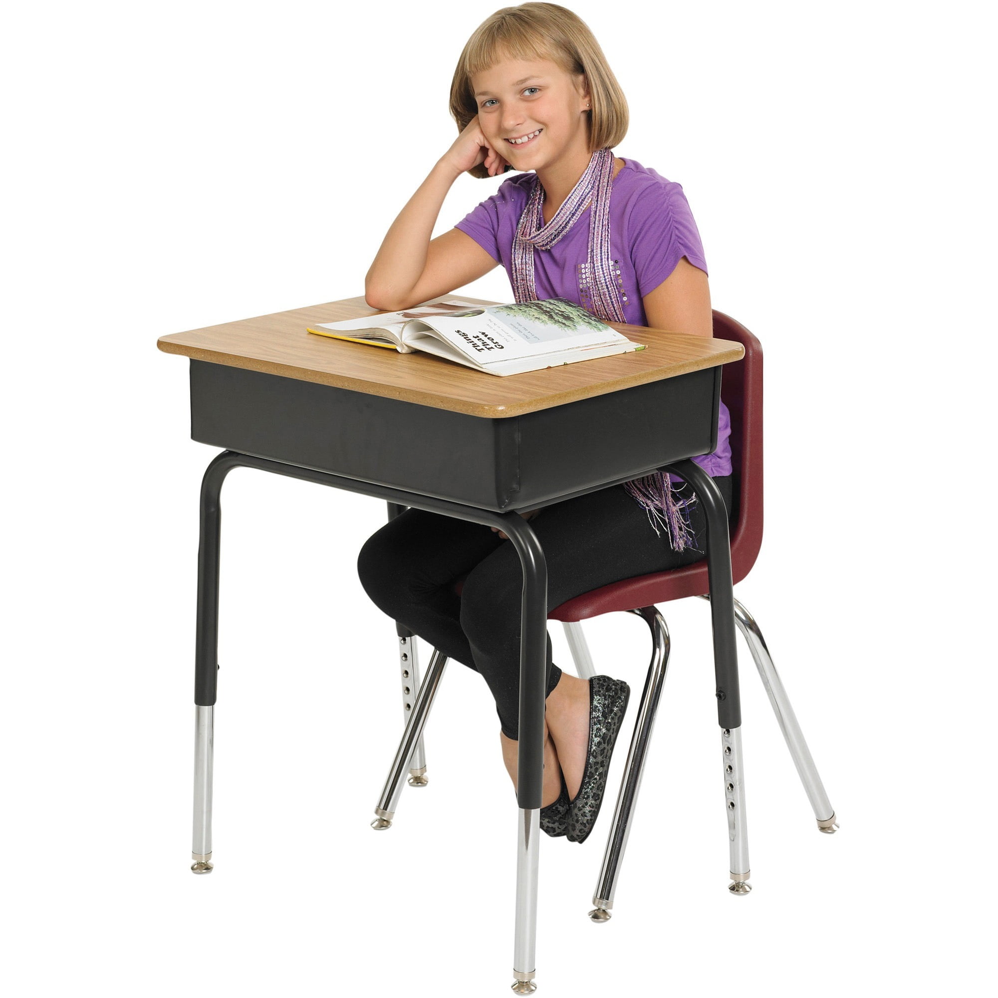 Metal Open Front Kids Desk Set Of Two Walmart metal-open-front-kids-desk-set-of-two-walmart