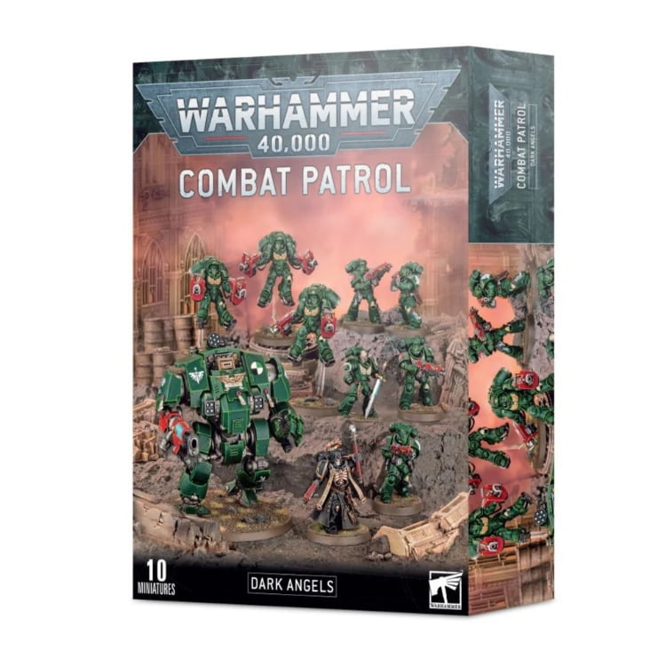 Games Workshop Warhammer 40,000 Combat Patrol Dark Angels Box Set ... Games Workshop Warhammer 40,000 Combat Patrol Dark Angels Box Set ...