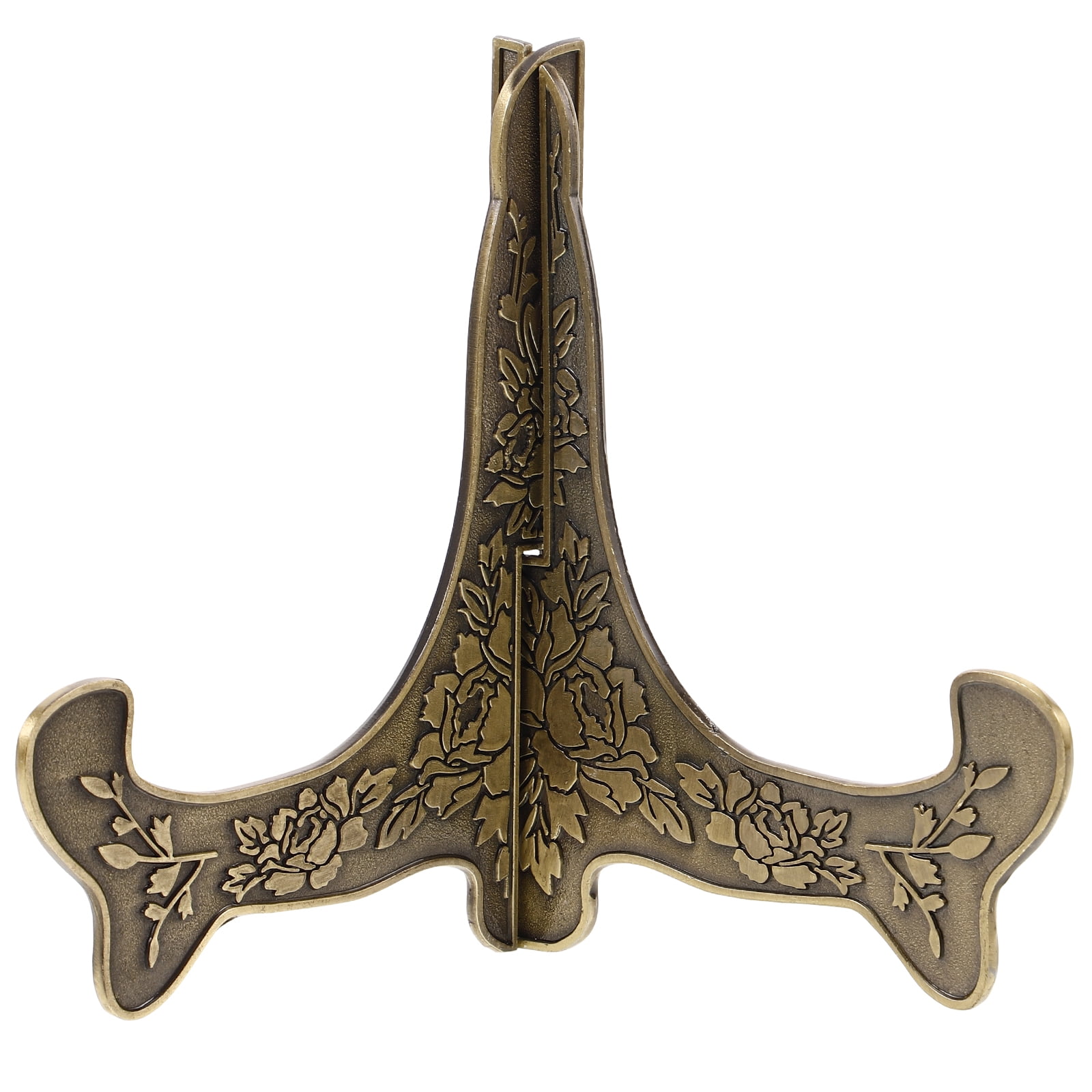 Click here for Raindrops Elegant Dark Brown Zinc Alloy Plate Stan... prices