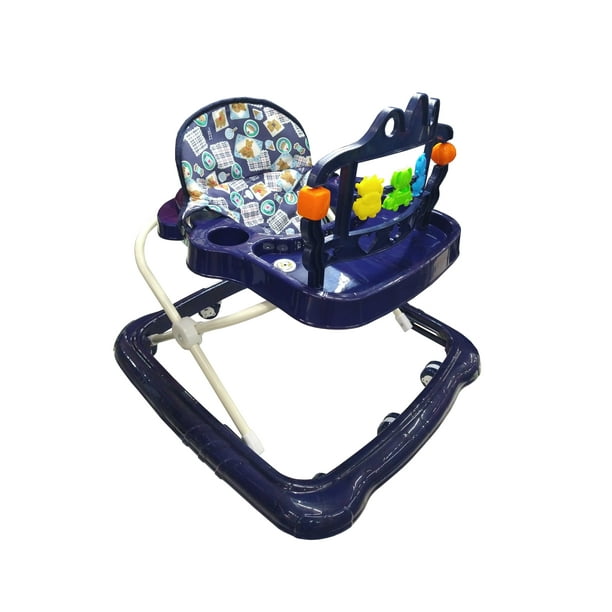 Andadera Baby Tek Animalitos Azul | Walmart en línea