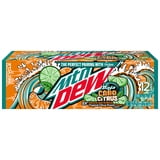 Mountain Dew Baja Blast Soda Cabo Citrus, 12 fl oz 12 pack Cans ...