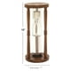 Charming Wood Glass Floating Sand Timer - Walmart.com