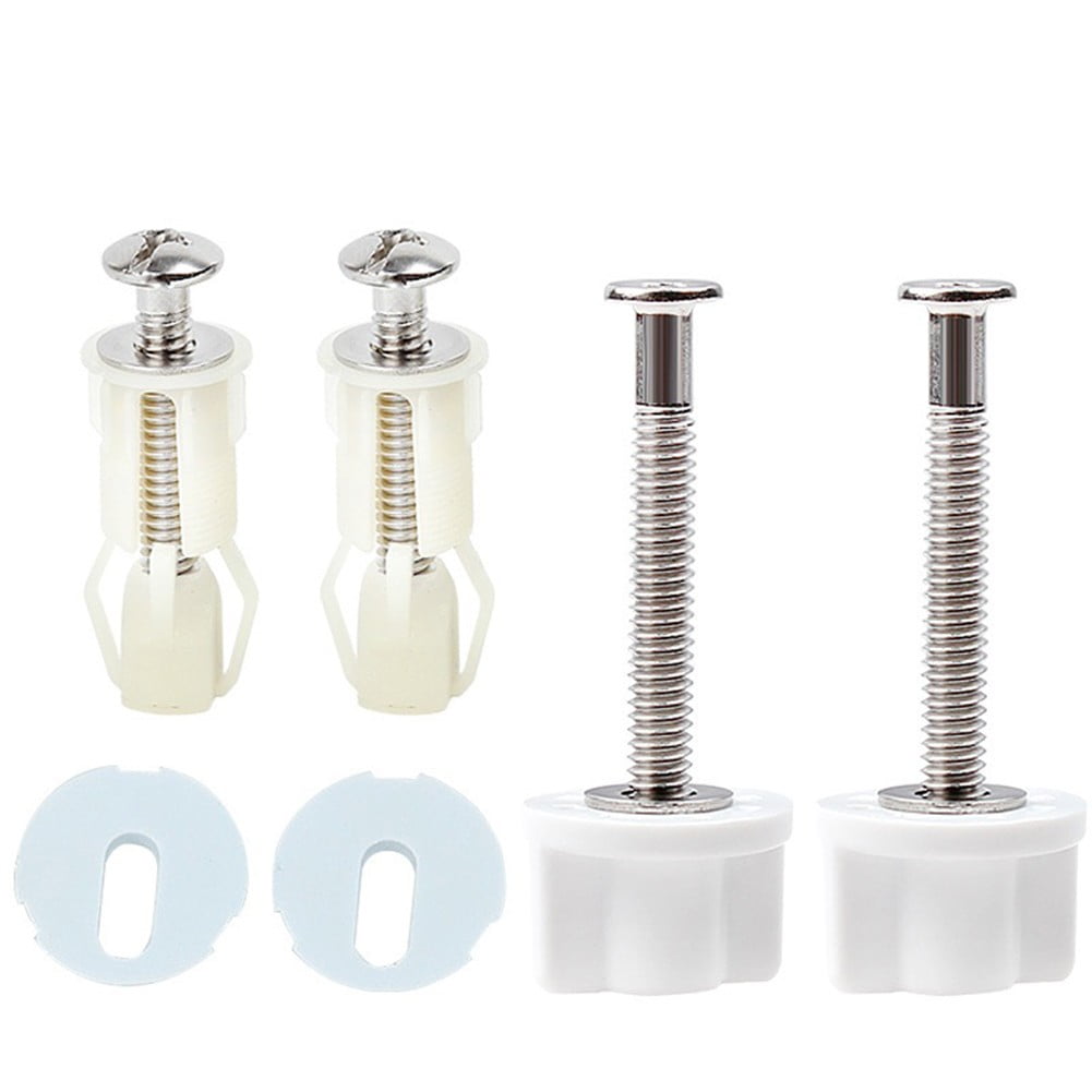 Top Fix Toilet Screws Nut Cover Lid Pan Fixing WC Blind Hole Fitting ...