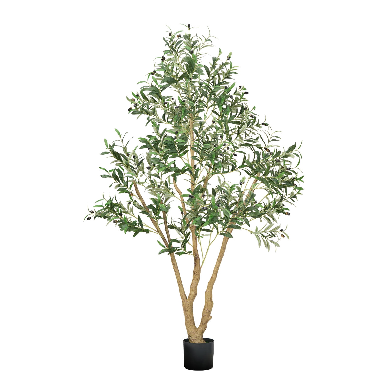 Click here for Vevor 6ft Artificial Olive Tree Tall Fake Plant Wi... prices
