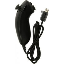Nintendo Wii Nunchuk Controller - Black - Walmart.com