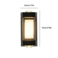 Cagogo under $5 2Pcs Outdoor Wall Light, Outdoor Wall Mount Light ...