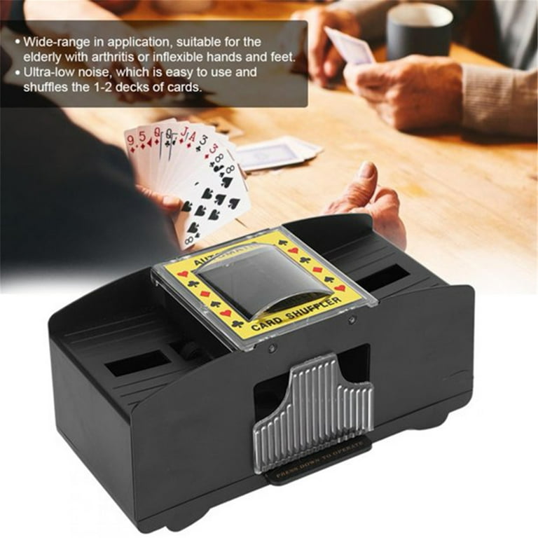Automatic Card Shuffler Battery Operated