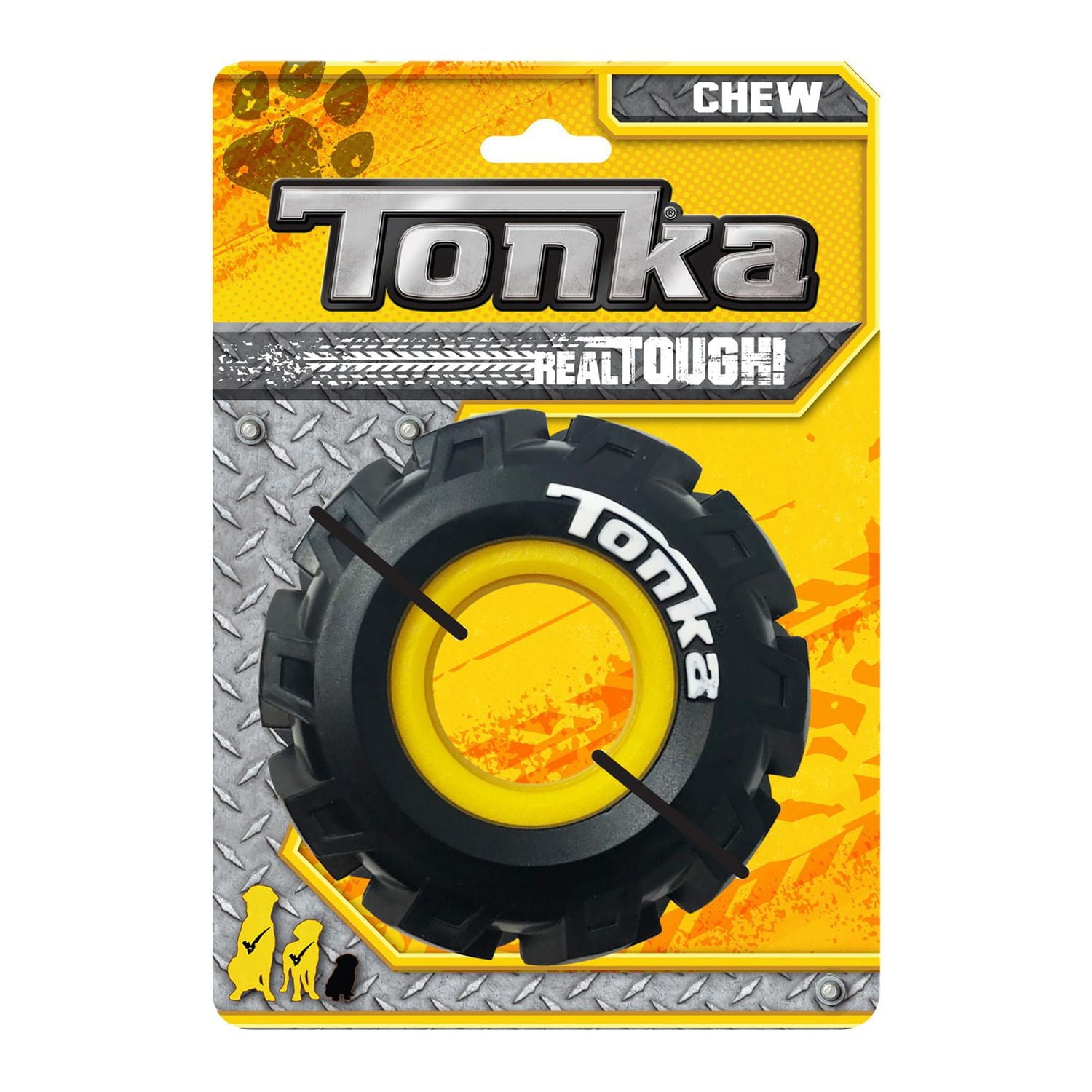 Click here for Tonka Seismic Tread Tire With Insert Dog Toy  5 In prices