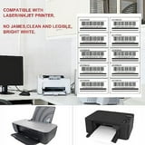 L LIKED Printable White Sticker Labels 2 x 4 Inches Mailing Labels ...