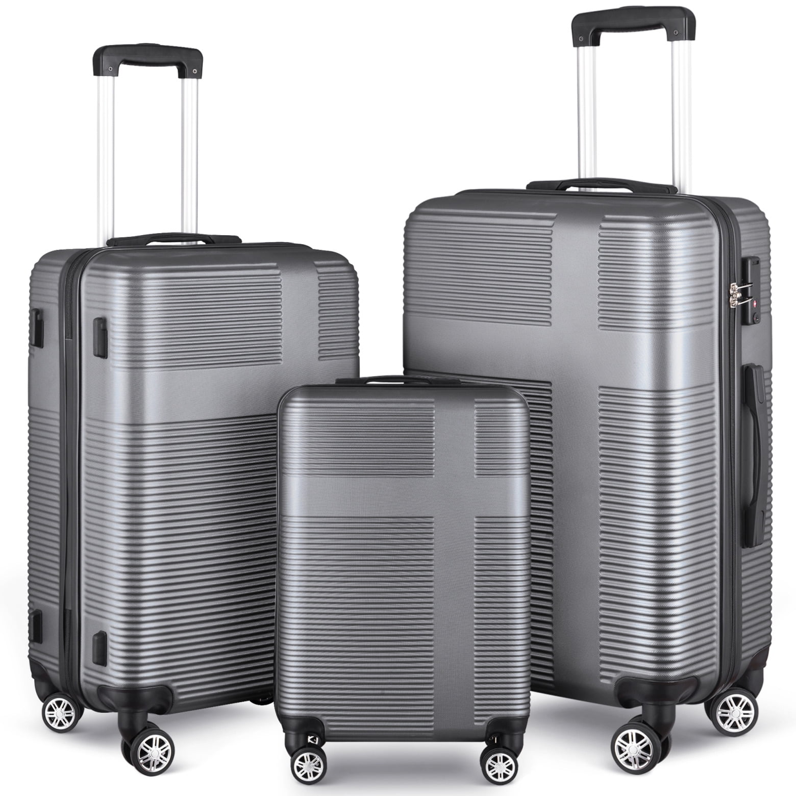 Luggage Sets 20/24/28inch, 3 Piece Suitcase Set with TSA Lock ...