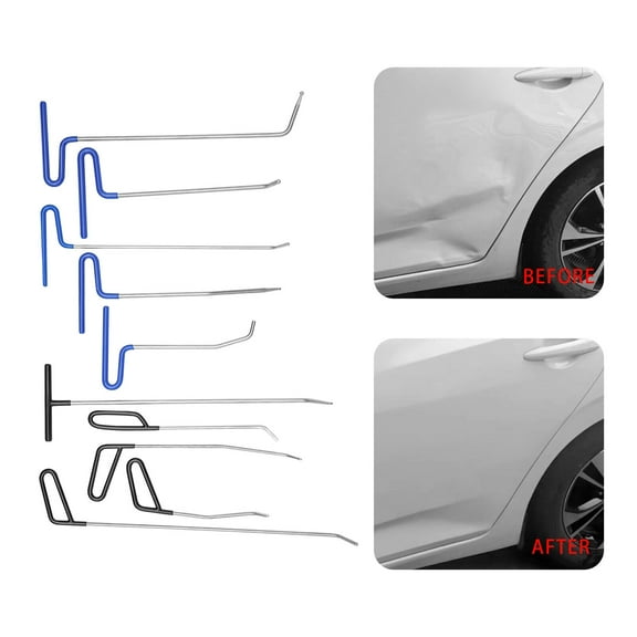 VEVORbrand Dent Removal Rods Set Paintless Dent Repair Tools for Car ...