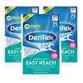 DenTek Complete Clean Easy Reach Floss Picks, No Break No Shred, 75 ...
