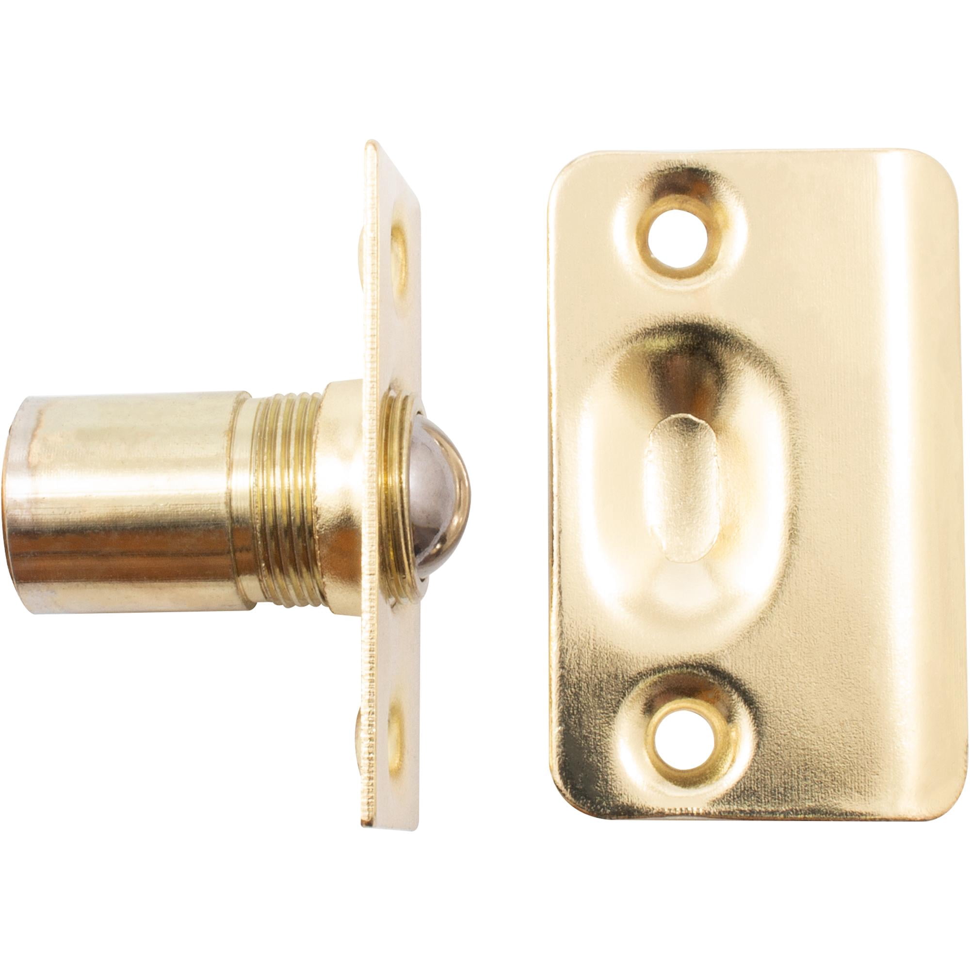 Square Corner Dual Adjust Ball Catch, Polished Brass by Stone Harbor ...