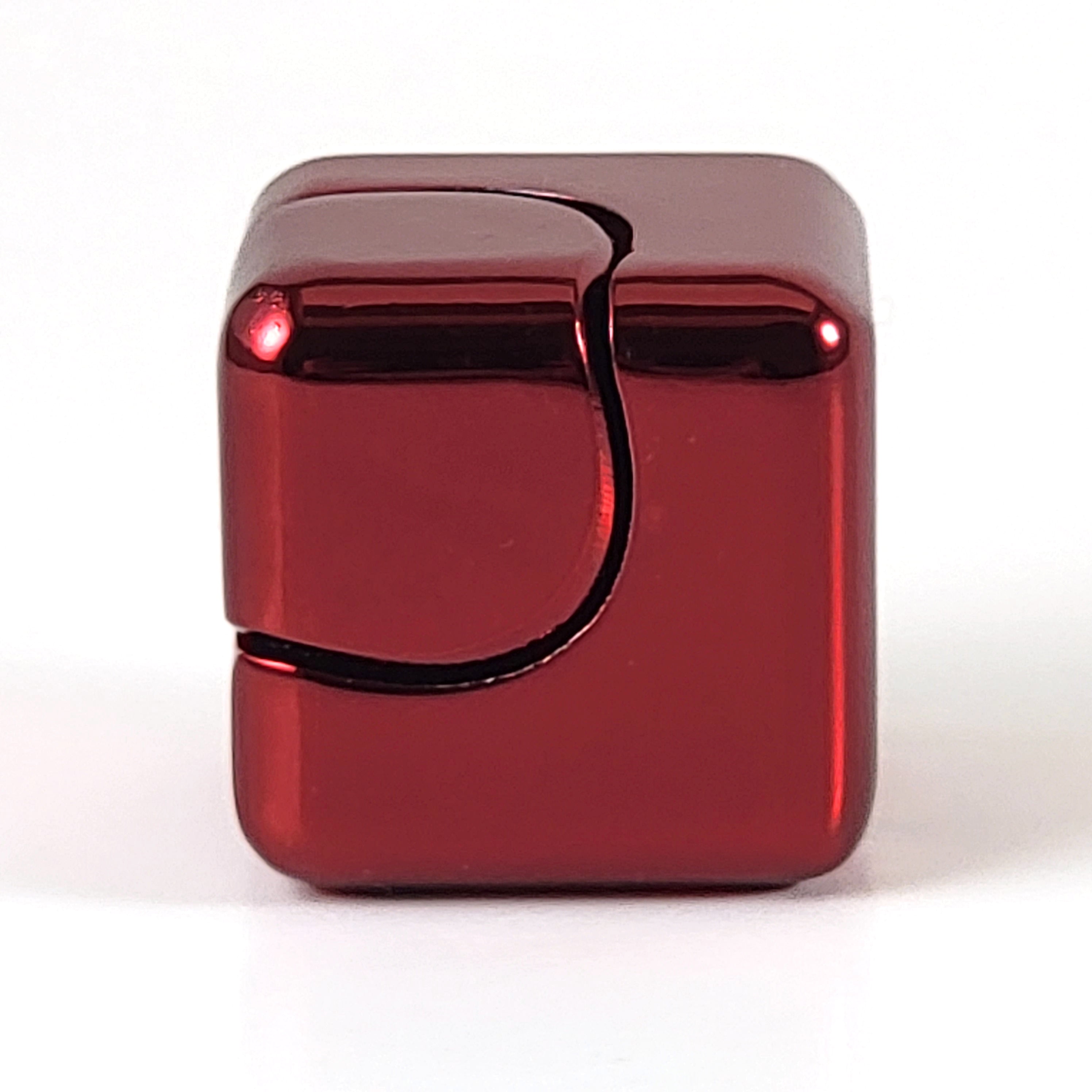 QUBI Fidget Cube Spinner – Red – Lightweight and Pocket Size Fidget ...