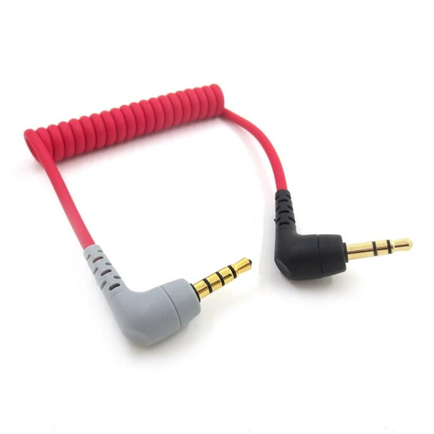 Cable de micrófono TRS a TRRS de 3,5 mm para RODE Videomic Pro+ ...
