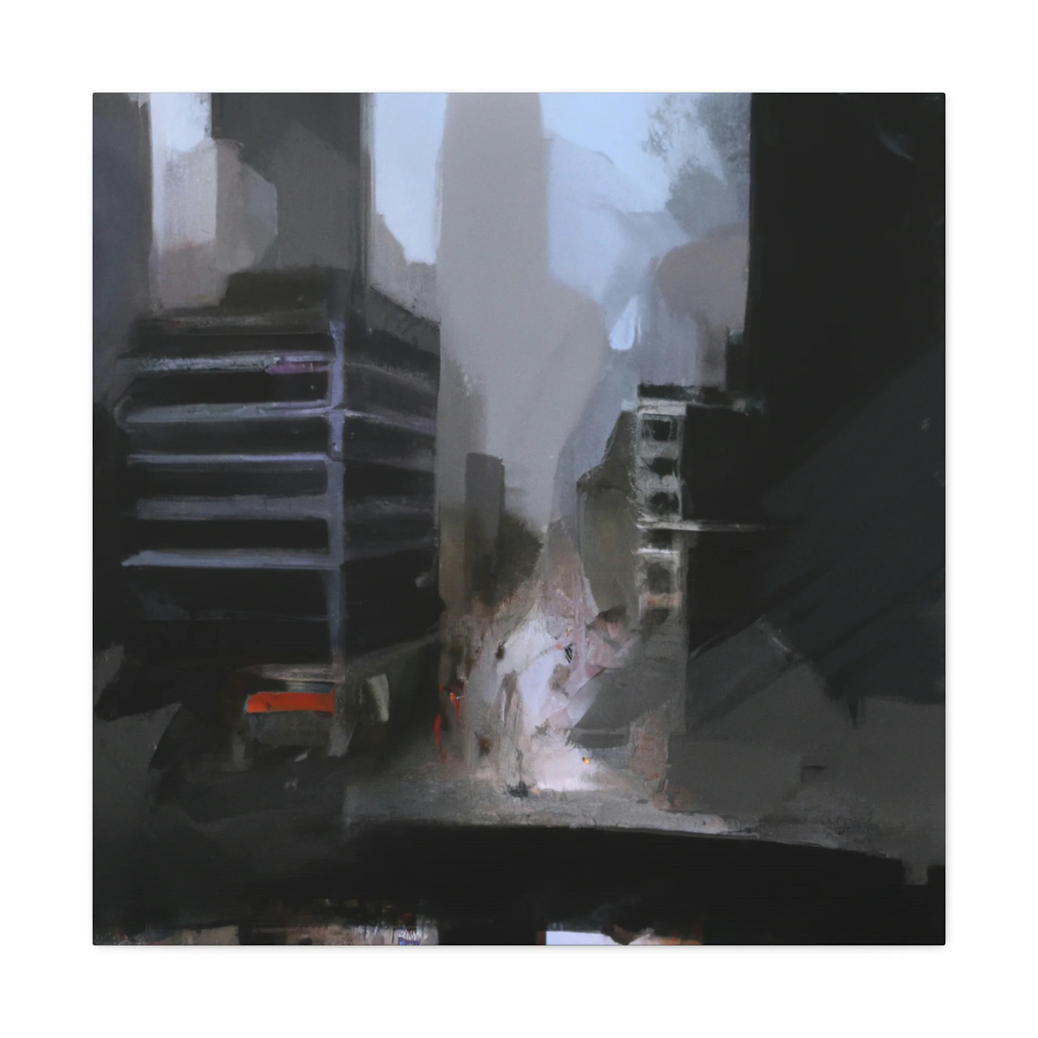 Breaking Through Expressionism - Canvas - Walmart.com