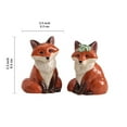 Bico Fox Salt & Pepper Shaker Set, Dishwasher Safe - Walmart.com