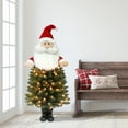 4 ft Pre-Lit Santa Tree - Walmart.com