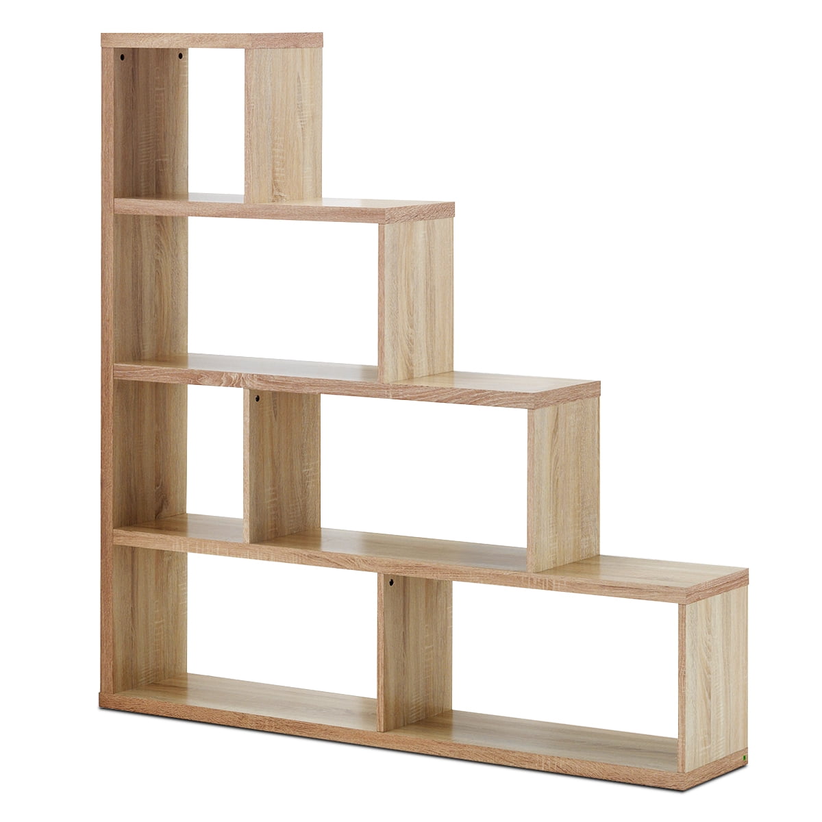 Topbuy 4-Layer Corner Storage Rack Freestanding Display Bookshelf ...