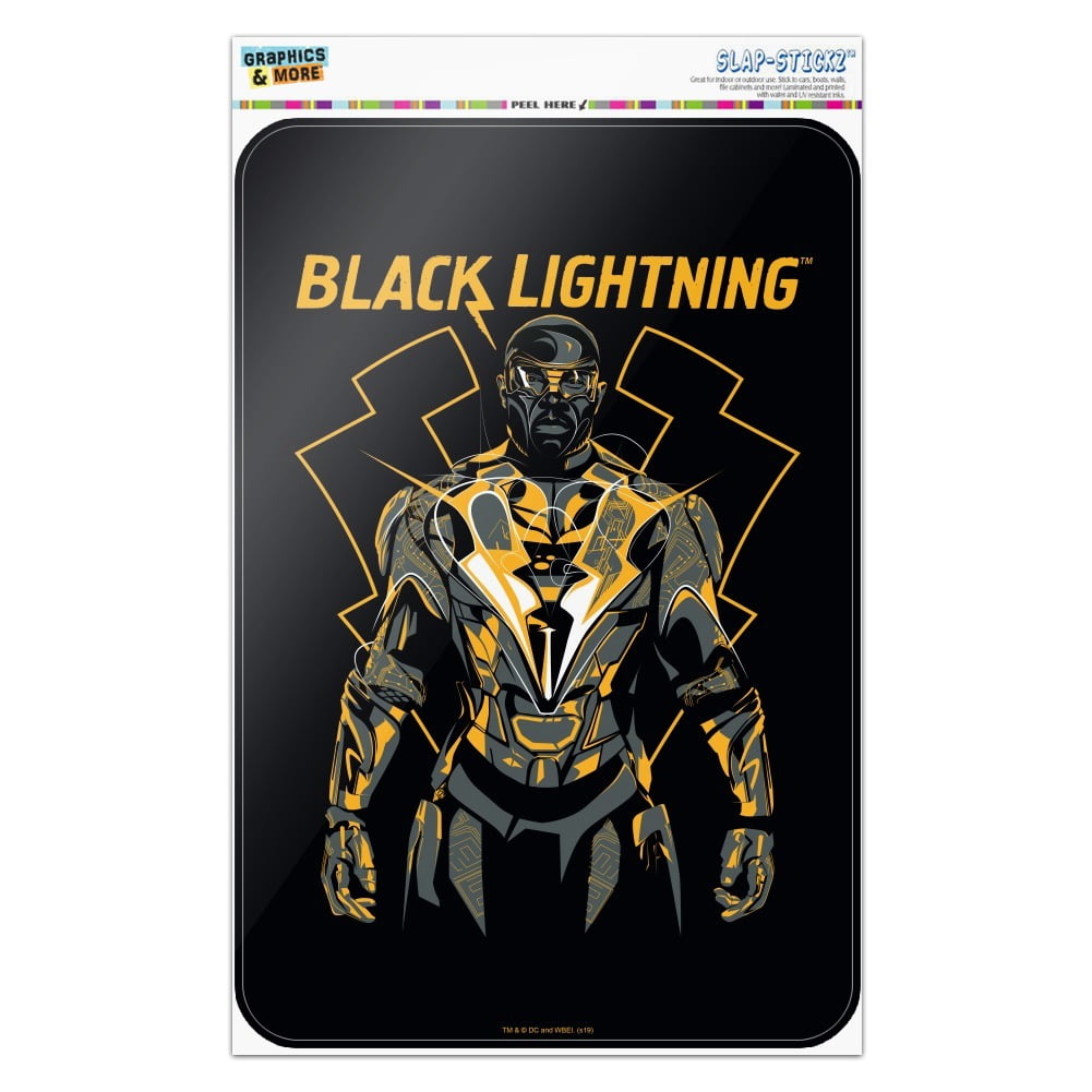 Black Lightning Graphic Home Business Office Sign - Walmart.com