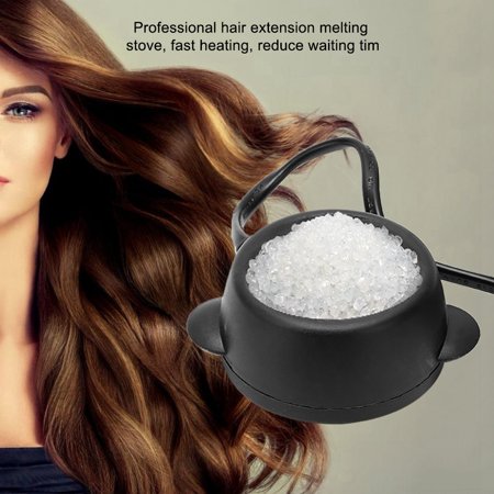 Hot Glue Pot, Melting Glue Stove Professional Hair Extension Melting ...