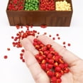 10 Piece 1-12 Scale Dollhouse Miniature Fruit Red Apple Kitchen Dining ...