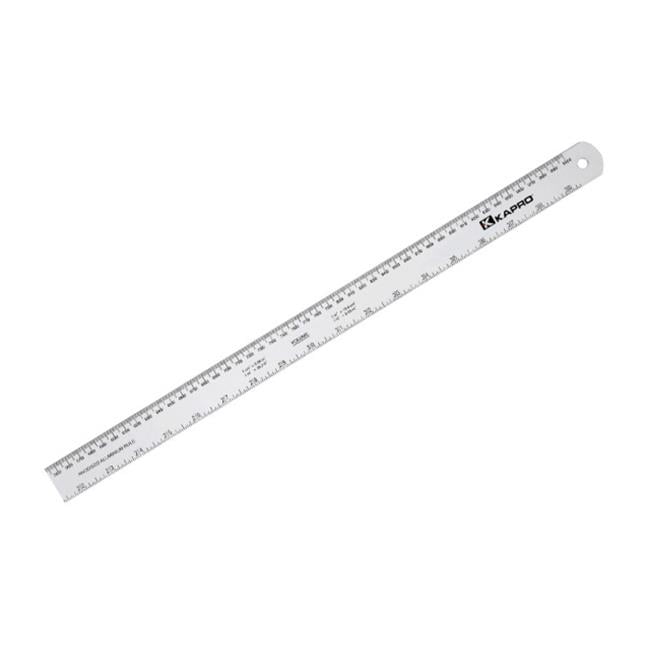 Kapro 36 In. Aluminum Ruler With Conversion Tables With English ...