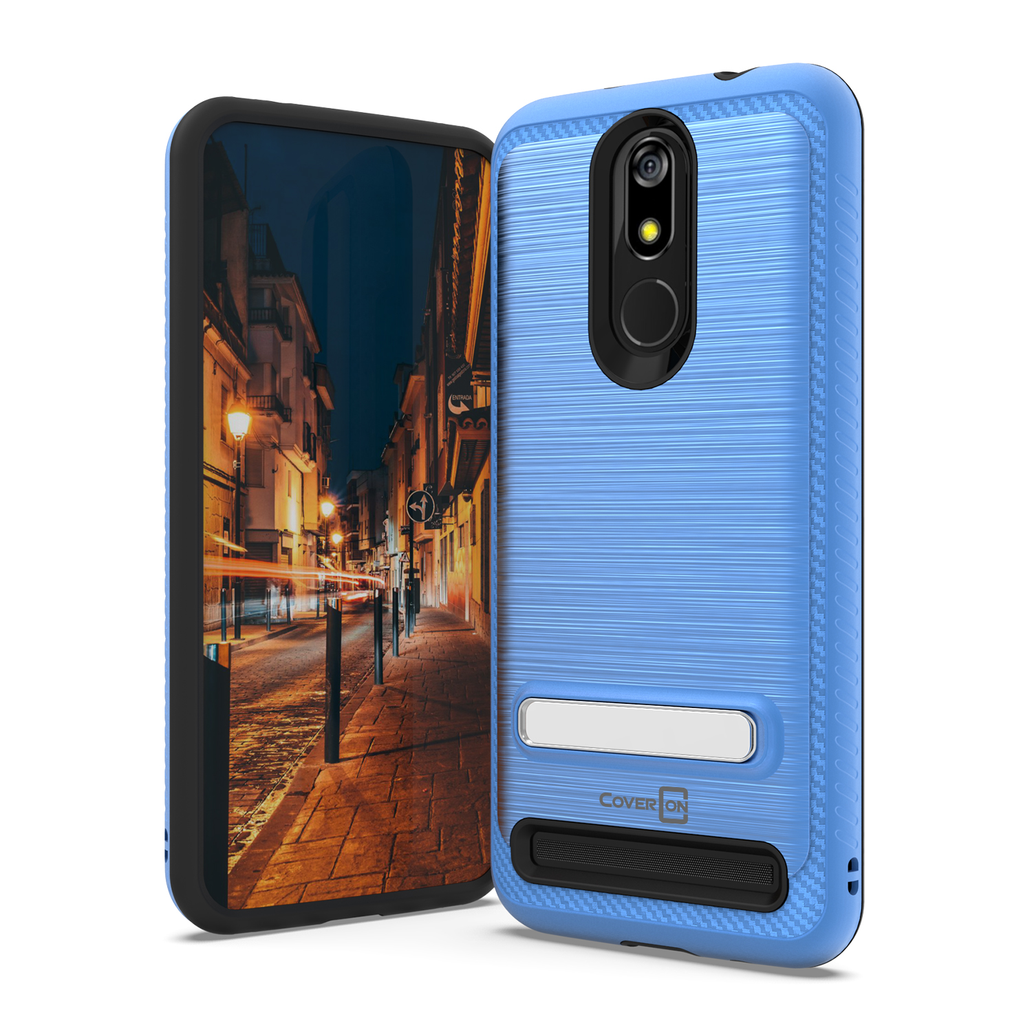 CoverON MicroMax T55 Case with Magnetic Metal Kickstand Protective ...