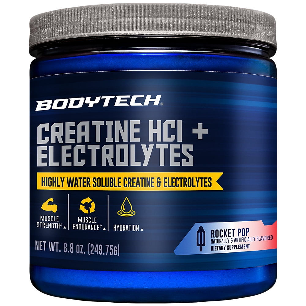 Buy Creatine HCL + Electrolytes Powder - Highly Water Soluble ...