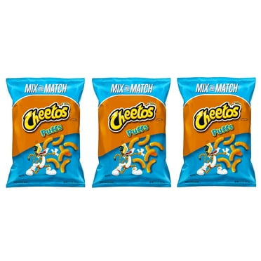 Cheetos Jumbo Puffs Cheese Flavored Snacks, 0.875 Ounce -- 88 per Case ...