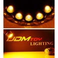 Clear Lens Amber Full LED Cab Roof Marker Light Assembly Kit For Dodge ...