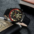 Fashion Sport Mens Stainless Steel Case Belt Band Quartz Analog Wrist