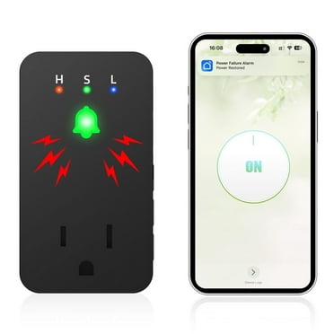 Power Failure Alarm WiFi, Smart Power Outage Alarm with App ...