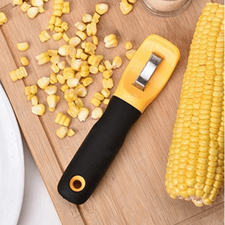 Corn Peeler, Corn Stripper Knife, Kitchen Corn Cob Remover Serrated ...