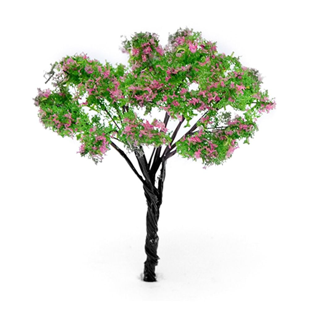 10pcs Architecture Landscape Micro Landscape Artificial Trees Layout ...