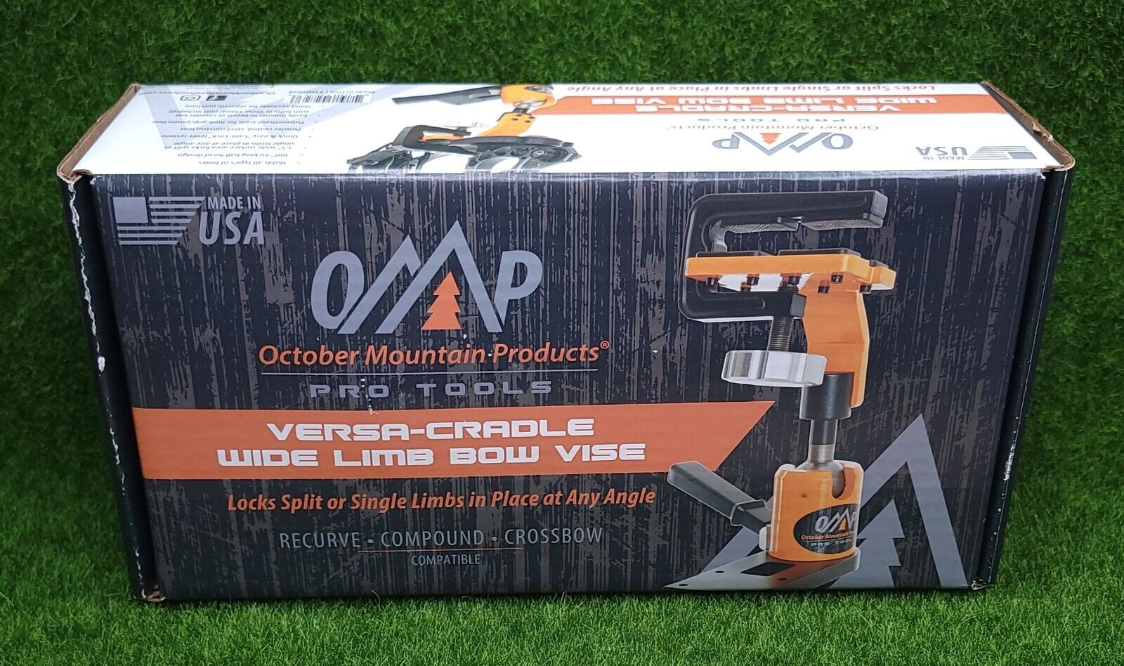 October Mountain Archery, Versa Cradle 3.5" Wide Limb Bow Vise ...