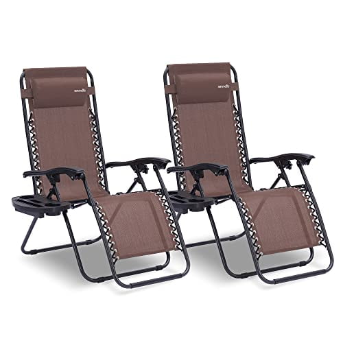 Click here for Serenelife Zero Gravity Lounge Chair  Brown One Si... prices