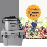 Cubix Outdoors Viva 25 QT Portable Insulated Hard Cooler and 8L Soft ...