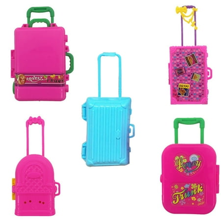 Doll Travel Box Creative Cute Portable Travel Suitcase Travel Case for ...