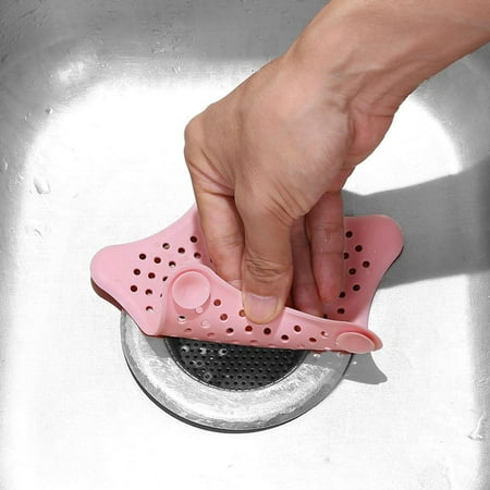 Clairlio PVC Kitchen Sink Filter Sewer Drain Hair Colanders Strainers ...