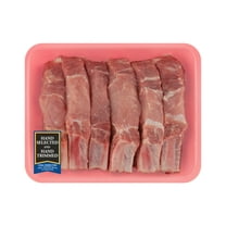 Smithfield Extra Meaty Fresh Pork Back Ribs, 2.1 - 3.8 lb - Walmart.com