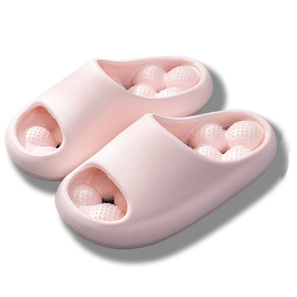 Ginsiom Massage Bubble Slides Slippers for Women Men Non Slip Quick ...