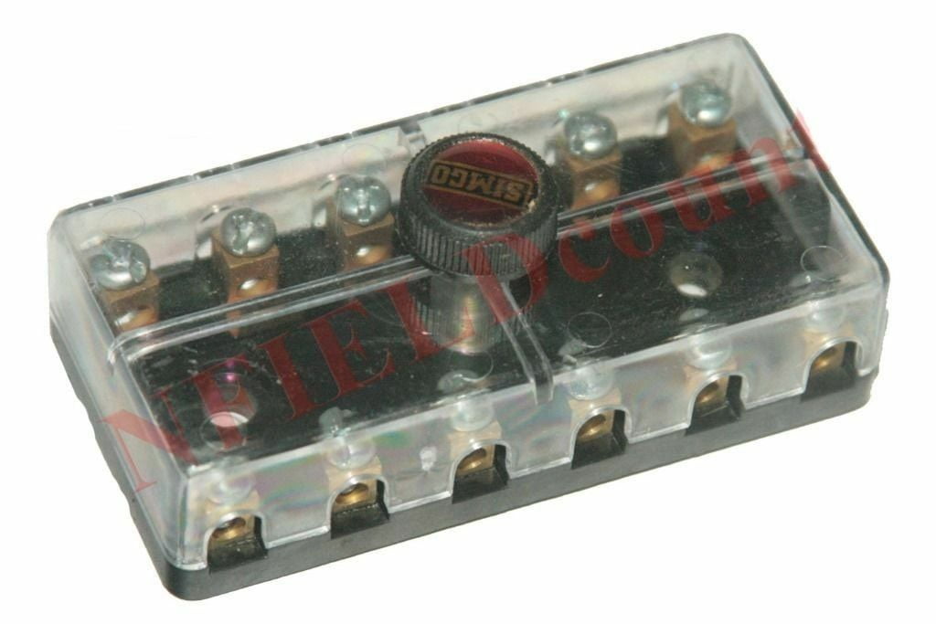 12 Volt Fuse Box Holder 6 Poles Way For Jeeps And Tractors - Walmart.com