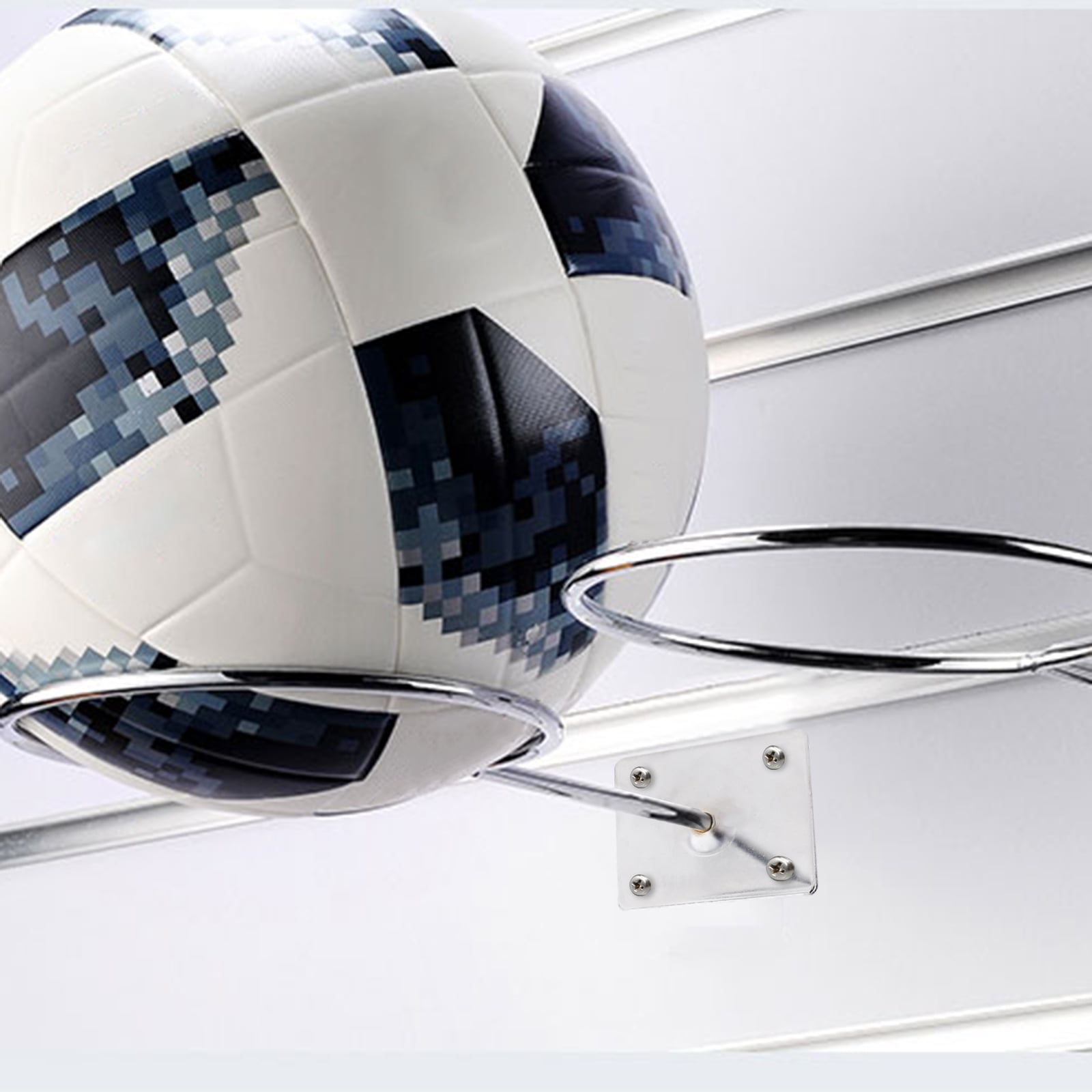 Soccer Ball Football Basketball Wall Storage Rack Sports Ball Holder ...