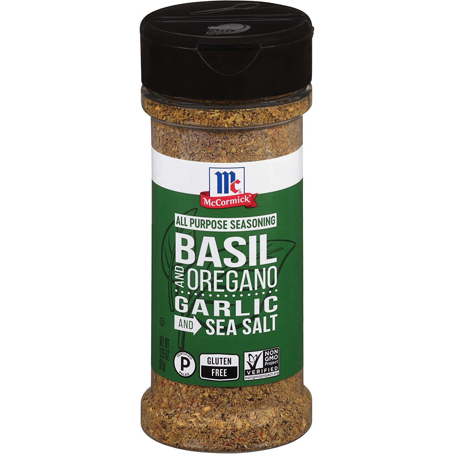 Basil and Oregano Garlic and Sea Salt All Purpose Seasoning 3 25 oz ...