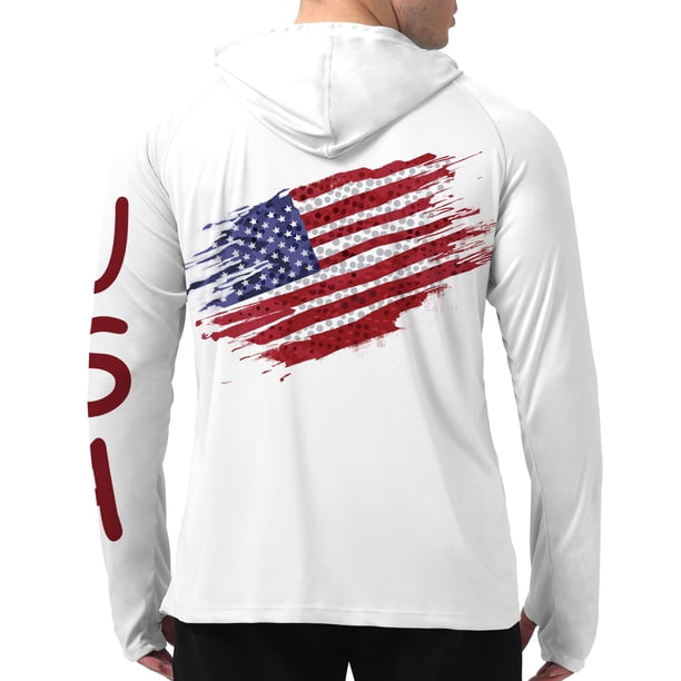 Sudadera con capucha WELIGU Guoqi M con protección UV UPF 50+ para ...