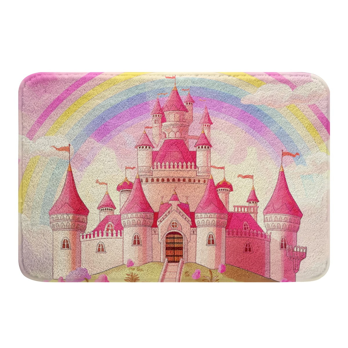 Click here for Erosebridal Pink Castle Bathroom Rugs 20x32  Dream... prices