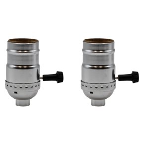Creative Hobbies 3 Way Lamp Socket Replacement, Medium Base E26, 250W ...