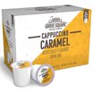 Grove Square Cappuccino Pods, Caramel, Single Serve, Pack of 24 ...