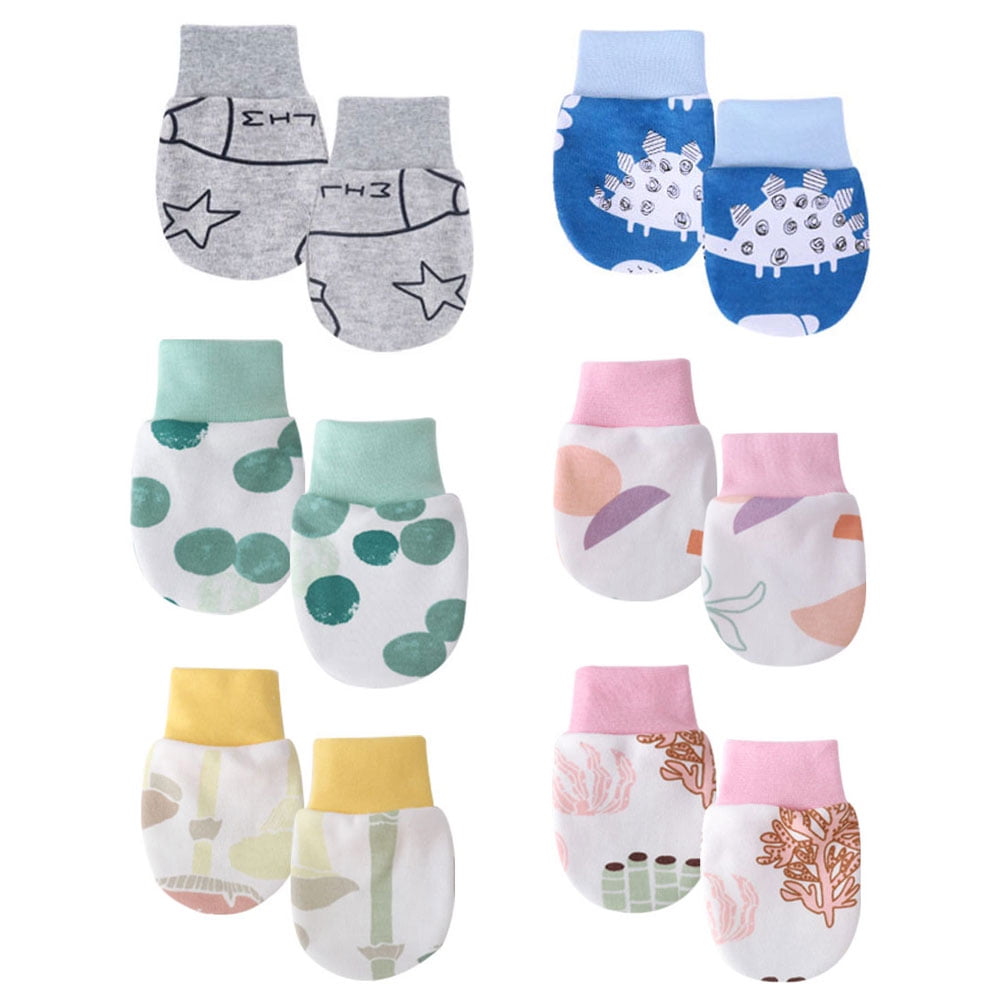 Click here for Leining 6 Pairs Newborn Mittens Baby Toddler Glove... prices